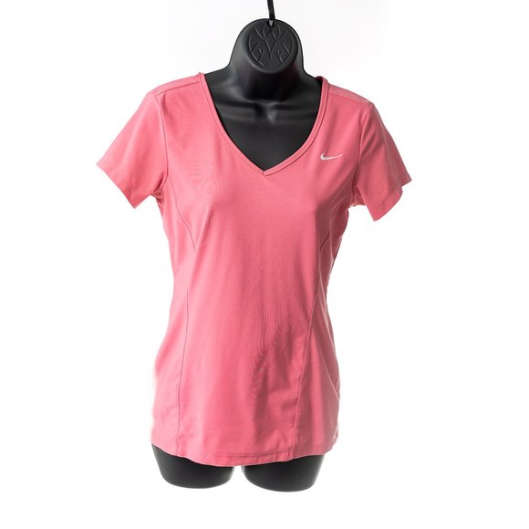 Nike | Tops | Nike Dry Fit Pink Active Shirt | Poshmark